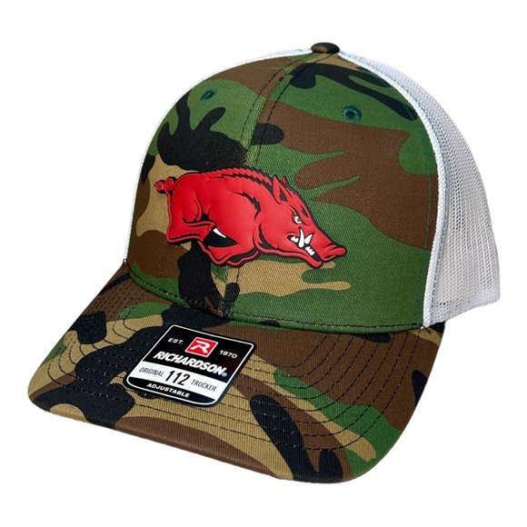 Nike | Accessories | Arkansas Razorbacks 3d Snapback Trucker Hat Army ...